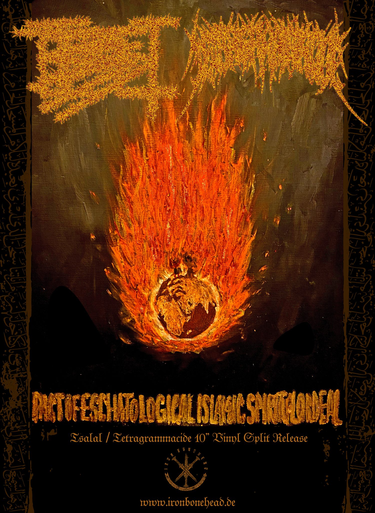 TSALAL // TETRAGRAMMACIDE – Iron Bonehead Productions